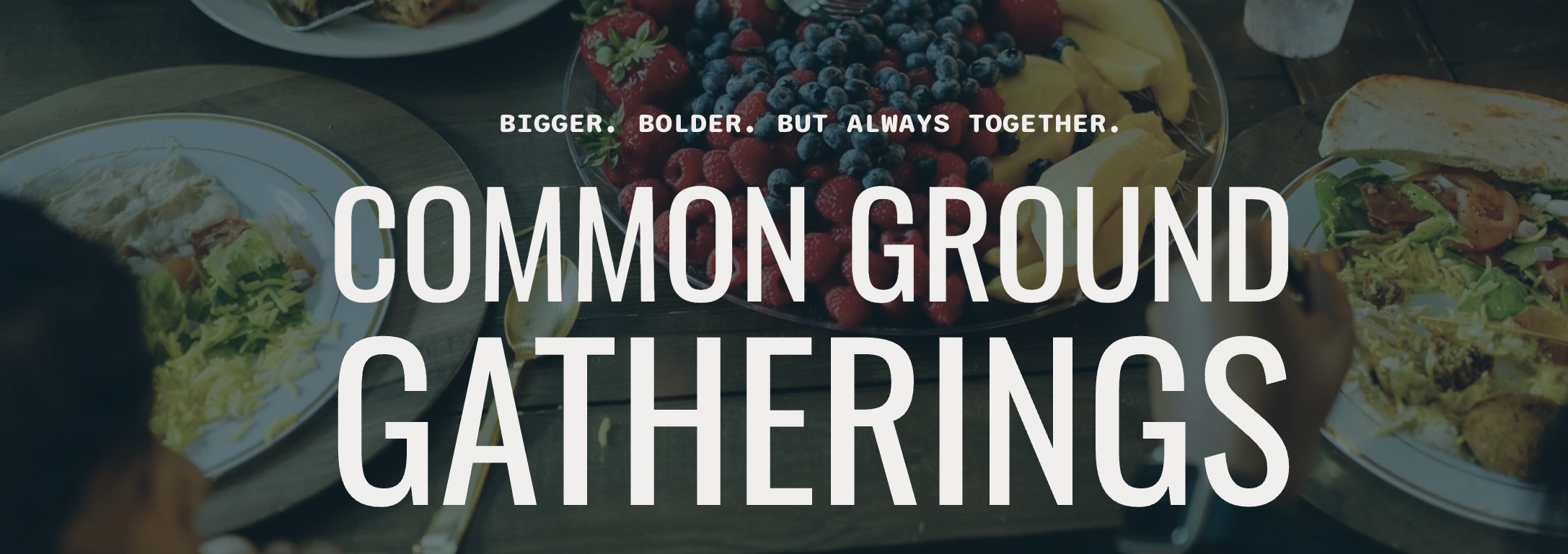 Common Ground Gatherings - Common Ground USA — The Shoulder to Shoulder Campaign